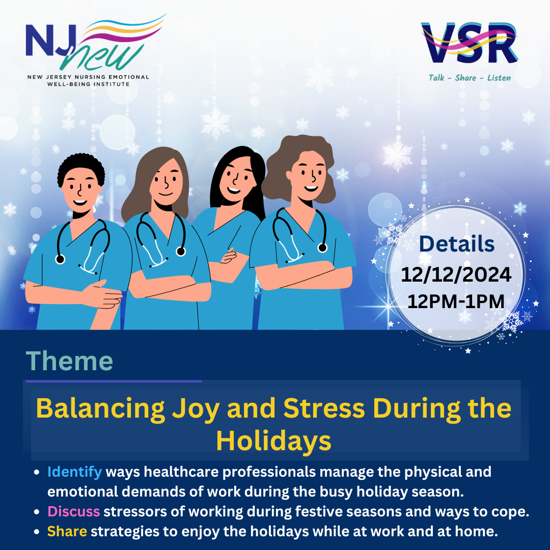 Virtual Schwartz Rounds (VSR) for All Nurses: “Balancing Joy and Stress ...